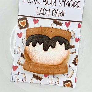 Valentines Printable Mini Cookie Card 3.5 X 5 - Etsy