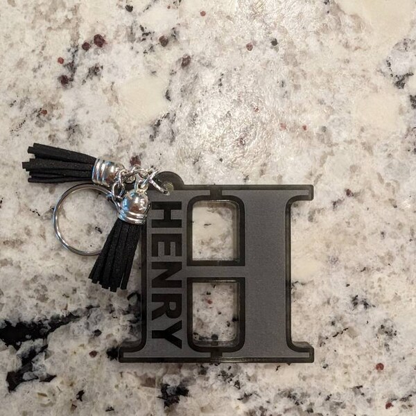 Kids Backpack Tag With Tassel, Personalized Custom Name Tag, Kids ...