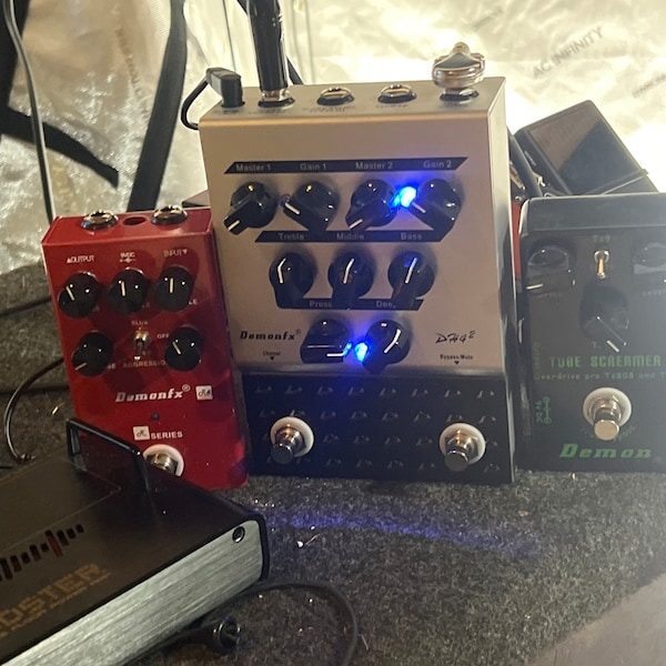 Demonfx DUAL MOD WORKSTATION Guitar Effect Pedal Numerous Options - Etsy