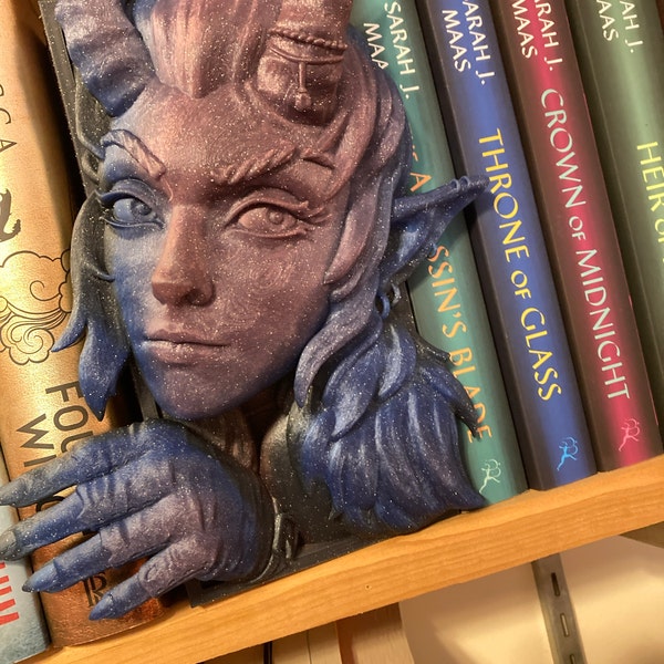 Fairy Book Nook 3D Printed Choose Color Fantasy Book Shelf Decor Book ...