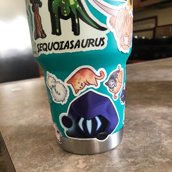 Omen Valorant Chibi Sticker: Glossy Vinyl Laptop Decal - Etsy