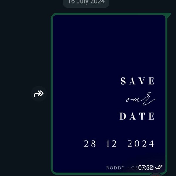 Save the Date E-invite Template, Digital Invite, Electronic Save the Date, Instant Download ...