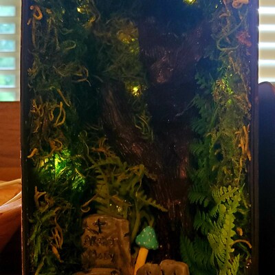 Waterfall Book Nook - Etsy