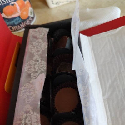 Classic American Candy Box Artisan Chocolates and Ganaches Gourmet ...