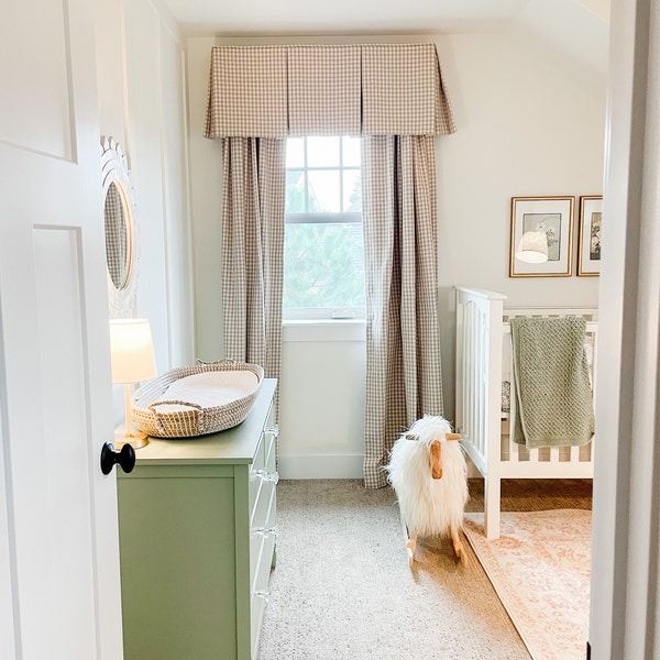 GATHERED BALLOON SHADE Custom - Etsy