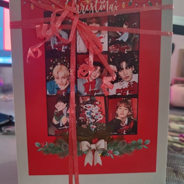 Skzoo Christmas Gift Box Stray Kids Plush Toy Mystery Box With Stray ...