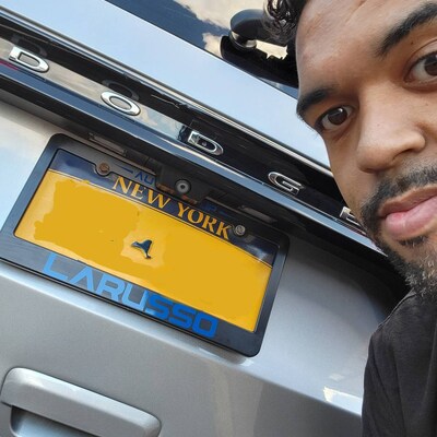 LARUSSO AUTO GROUP Cobra Kai Plastic License Plate Frame Holder Vinyl ...