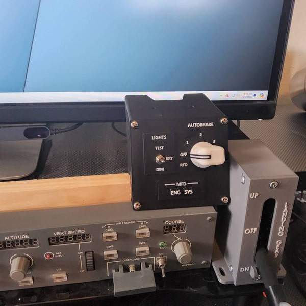 Boeing 737 Autobrake Module - Flight Simulator - Home Cockpit Panels - Etsy