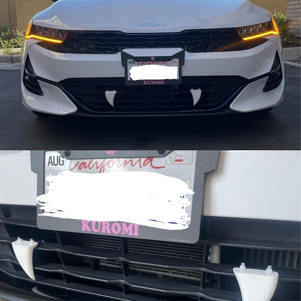 Universal Car Vampire Teeth / Bumper Fangs / Halloween Car Decoration ...