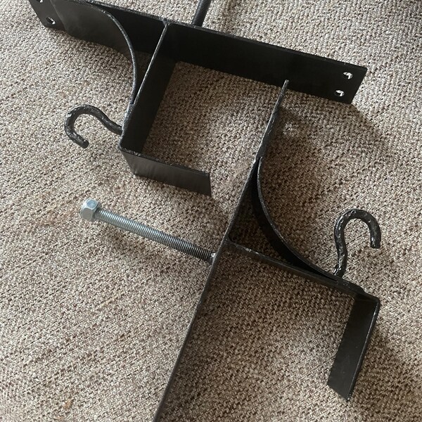 Hand Forged 1 Meter Long Textured Steel Round Bar Hammered Metal Rod ...