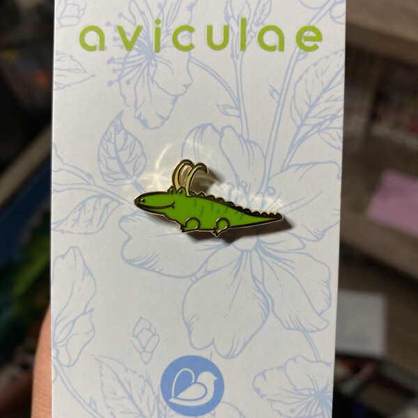 Mini Gator Loki Pin - Etsy