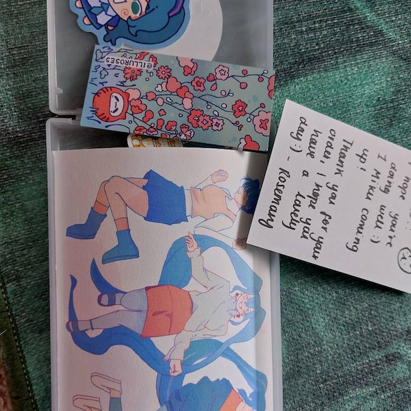 OMORI Silly Character Sticker Skrunkly OMORI, Aubrey, Kel, Hero, Mari ...