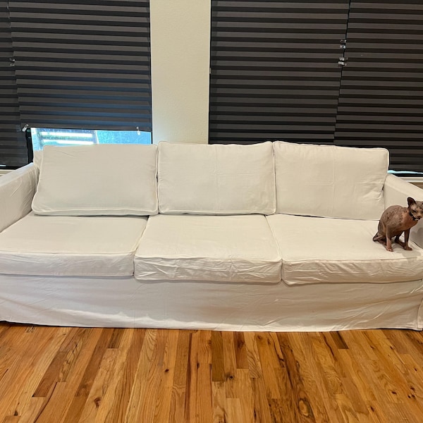 600+ Colors, Full Custom Sofa Cover, Sofa Base, Backrest, Cushion Cover ...