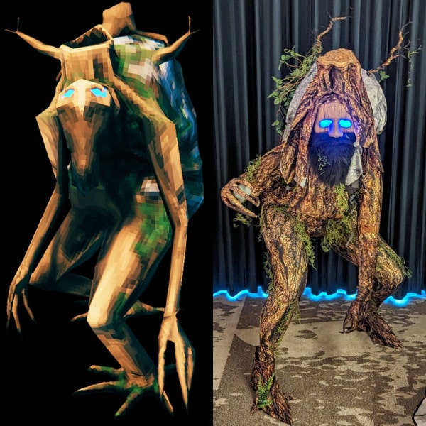 Tree Costume, Halloween Costumes for Women, Tree Bark Costume Adult ...