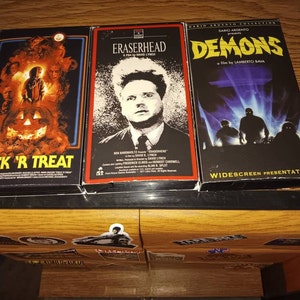 Fully Custom VHS Case & VHS Tape Nostalgic Art Piece, Pick a Subject ...