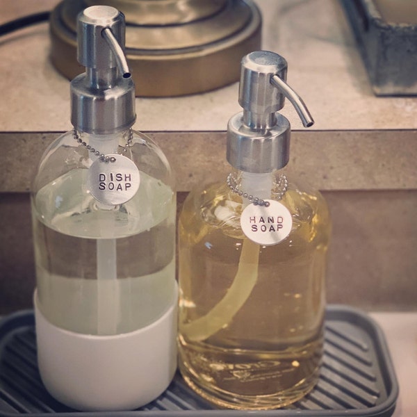 Hand Soap, Dish Soap Tags, Lotion, Labels for Your Soap, Hang on Soap ...