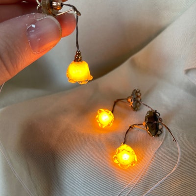 Set of 4 Cobalt Blue Roses Handmade Artisan Sculptural - Etsy