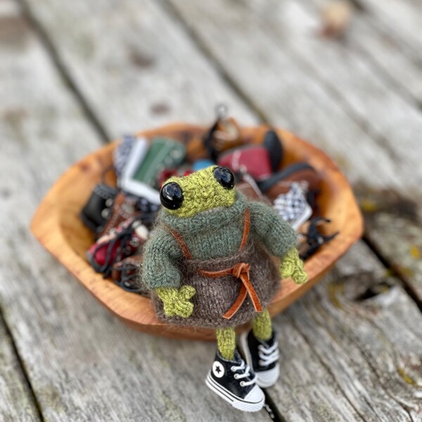 Miniature Doll Shoes Doll Trainers Black Leather Mini Shoes 1/12 Scale ...