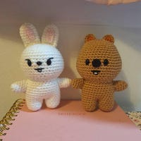 Baby SKZOO Bundle 4 in 1 Bbokari, Leebit, Jiniret and Puppym Amigurumi ...