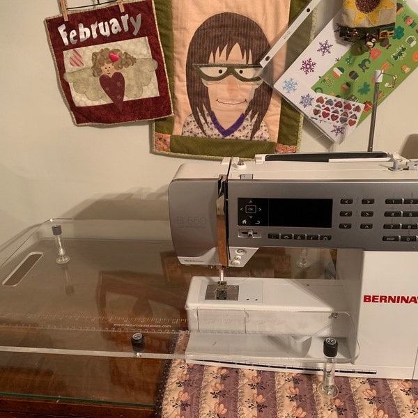 BERNINA Sewing Acrylic Extension Tables, Bernina Sewing Extension ...
