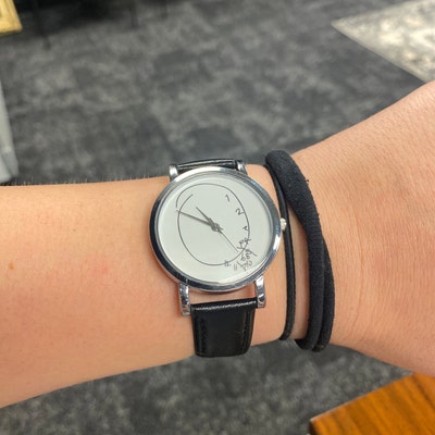 Scrambled Time Wristwatch Will Graham Disturbed Clock - Etsy UK