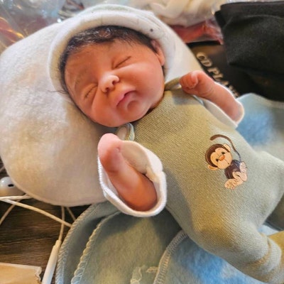 Full Body Silicone Miniature Baby Boy - Etsy