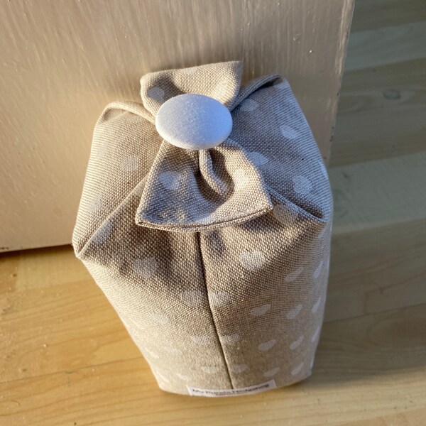Red Heart Door Stop (filled) - Etsy UK
