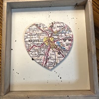 Minneapolis Heart Sign, Heart Map Sign, Minneapolis MN Sign ...