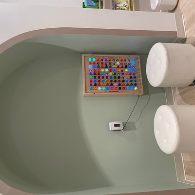 Wall-mountable Giant Light Peg Board A Jumbo-sized Take on a Classic ...