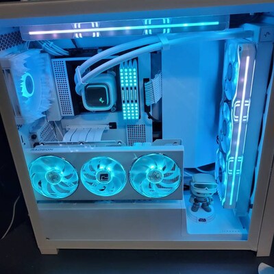 Permafrost PC Fan Shroud by Famo3d, Ice Fan Shroud, 120mm & 140mm Fan ...