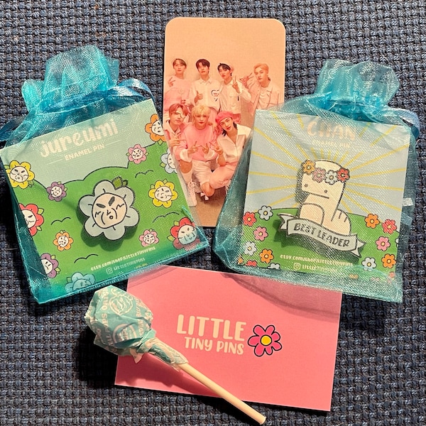 Stray Kids Leeknow FLOWER JUREUMI Pin - Etsy