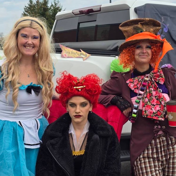 Couple Mad Hatter Costume Halloween, Partner Costume,mad Hatter Cosplay ...