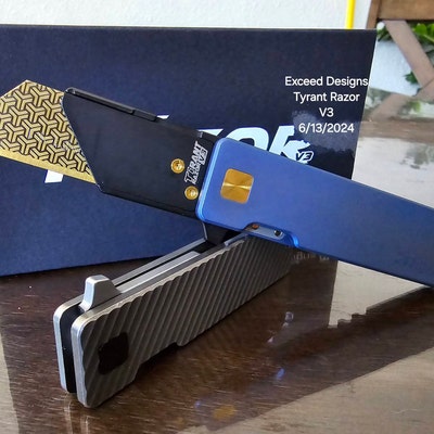 Laser Etched Utility Blade, Custom Utility Knife Blades, Laser Engraved ...