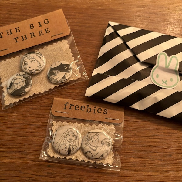 Jujutsu Kaisen Badge Packs - JJK Badges - Manga Badges - Satoru Gojo ...