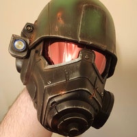 Super Durable Doom Helmet any Painting of the Finished Helmet is Free ...