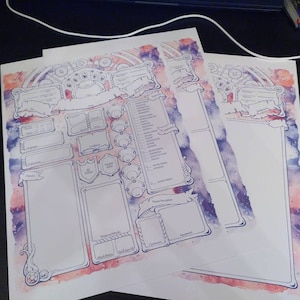 Spellbound Character Sheets D&D 5e - Etsy