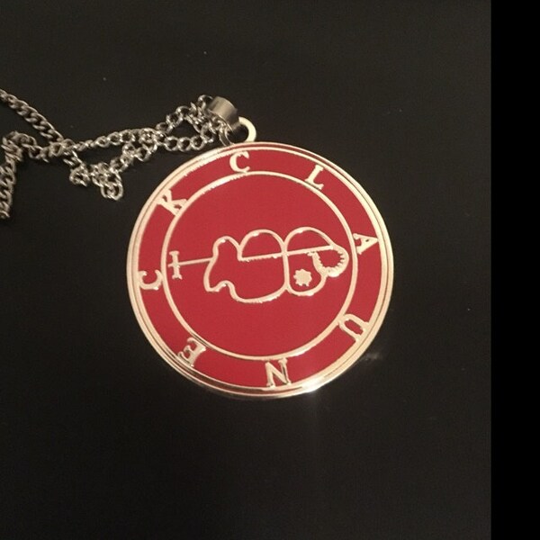 Sigil of Clauneck Medallion - Occult Demon Wealth Money Riches Solomon ...