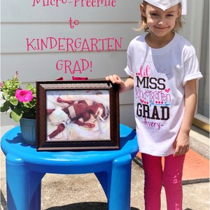 Lil Miss Kindergarten Grad Shirt T-shirt One Piece Bodysuit ...