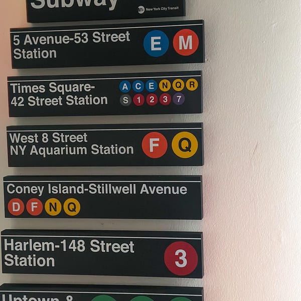 161 Street- Yankee Stadium Station - New York City Subway Sign - Wood ...