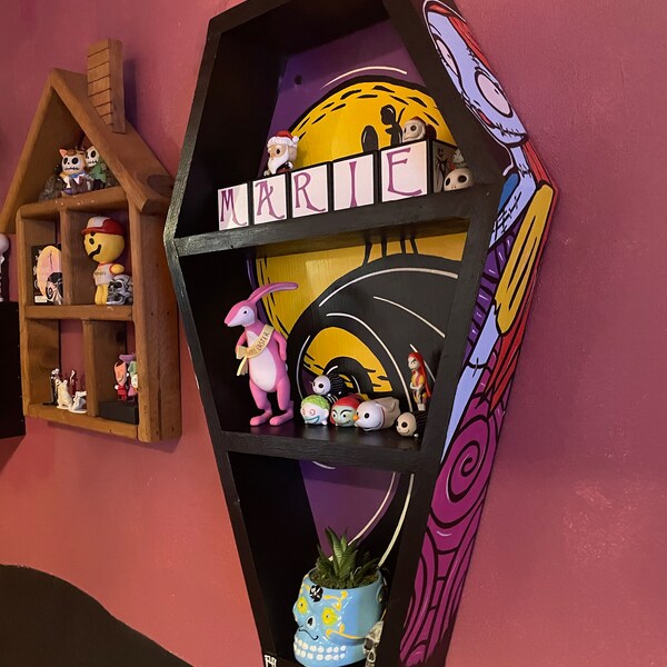 Nightmare 2ft Coffin Shelf - Etsy