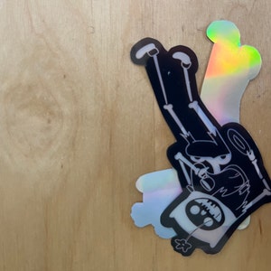 Gunter Cosplays Finn Sticker//adventure Time/ Waterproof - Etsy