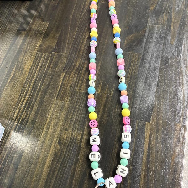 Large 16MM White Alphabet Letter Silicone Bead | Mix & Match | You ...