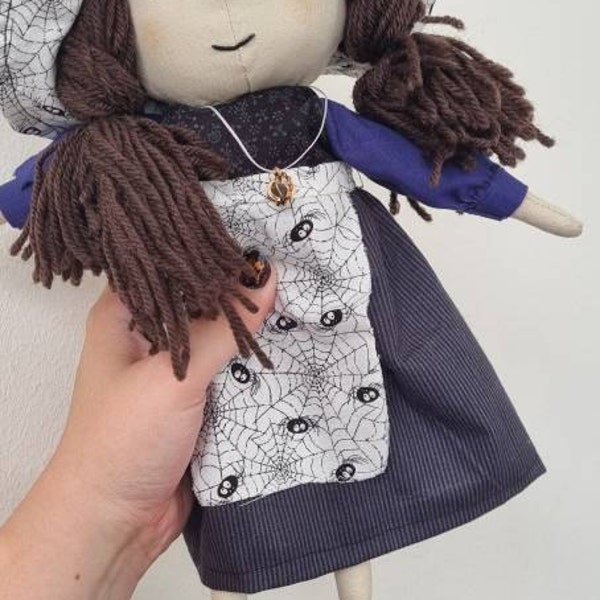 Witch Doll Pattern and Sewing Tutorial, Witch Doll Sewing Pattern ...
