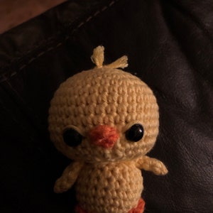 PATTERN: Plush Chirp the Chick Pattern Amigurumi Chunky Chick Pattern ...
