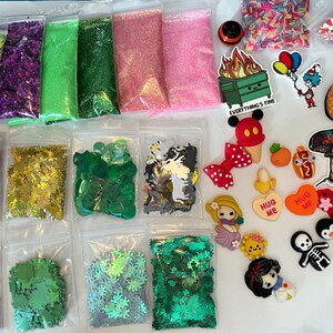 Alien Glitter Green Iridescent Alien Head Glitter for Resin - Etsy