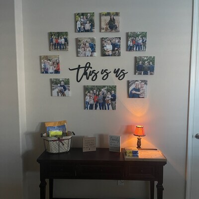 This is Us Sign, This is Us Wall Decor, This Us Wall Hanging, This is ...
