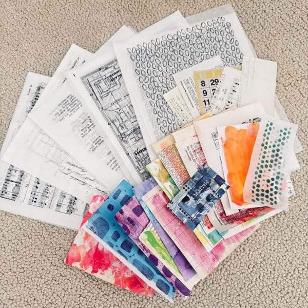 10 Vintage Postcards, Full Color Postcards, Handwriting on the Back ...
