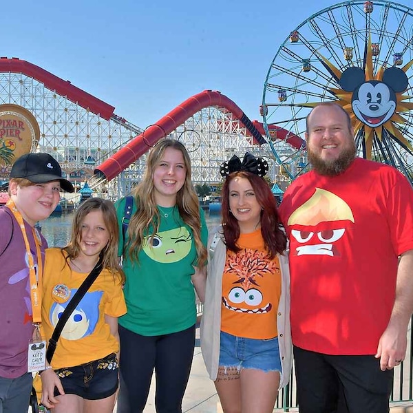 Inside Out Characters Costume, Inside Out 2 Shirt, Inside Out Group ...