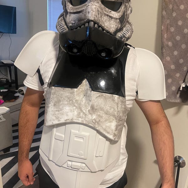 ANH Stormtrooper Helmet Kit Glossy ABS UV Stable Screen Accurate Full ...