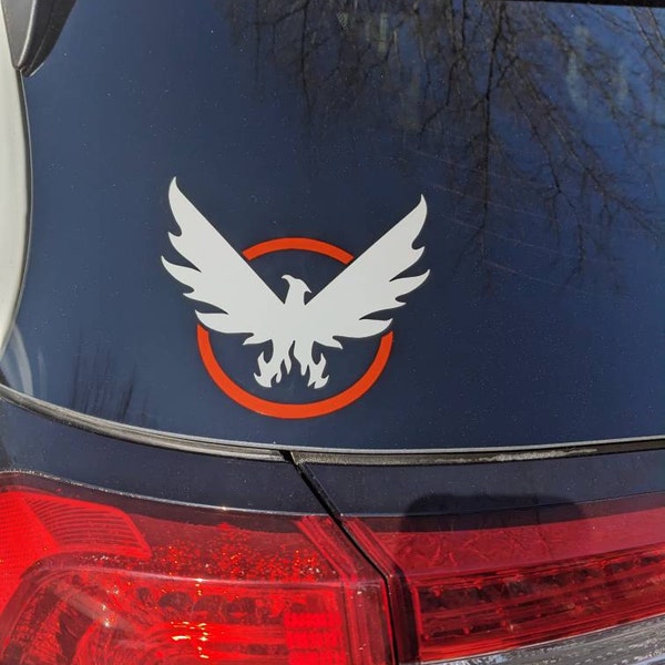 The Division Phoenix Birdie Decal - Etsy